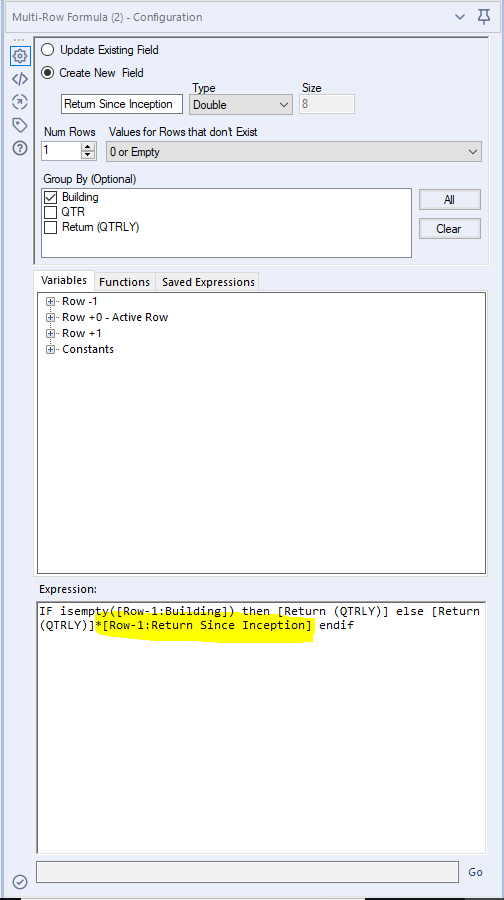 Solved: Multiplying Rows X Through Y - Alteryx Community