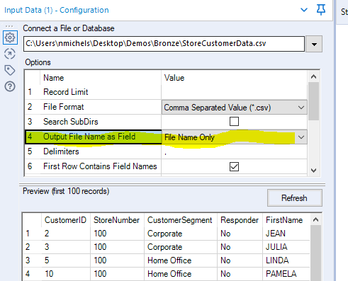 Solved: How to run multiple files through one workflow and... - Alteryx Community