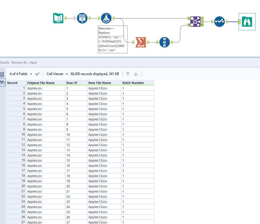 Solved: Need help building an output name schema + file se... - Alteryx Community