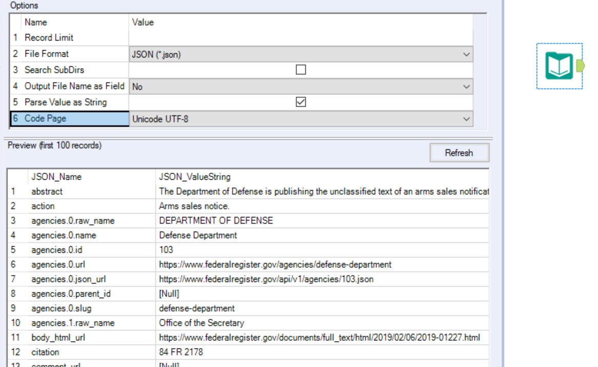 Solved: Can't get JSON data source to parse - Alteryx Community