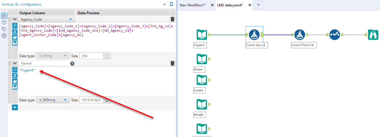 Solved: New Column need to be added in workflow - Alteryx Community