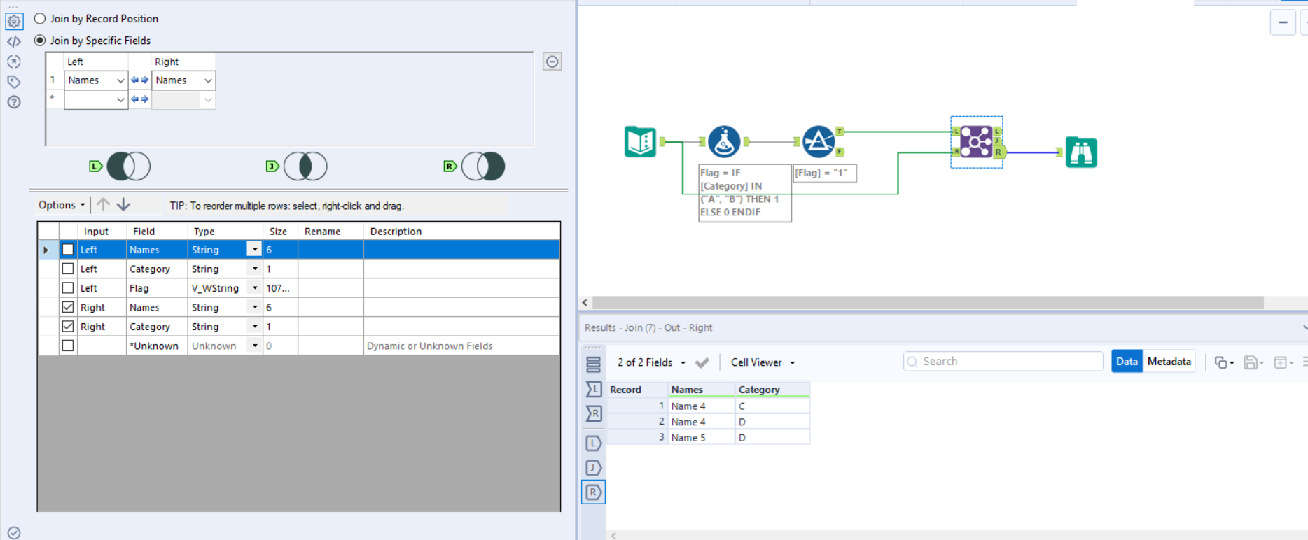Solved: Unique - Alteryx Community