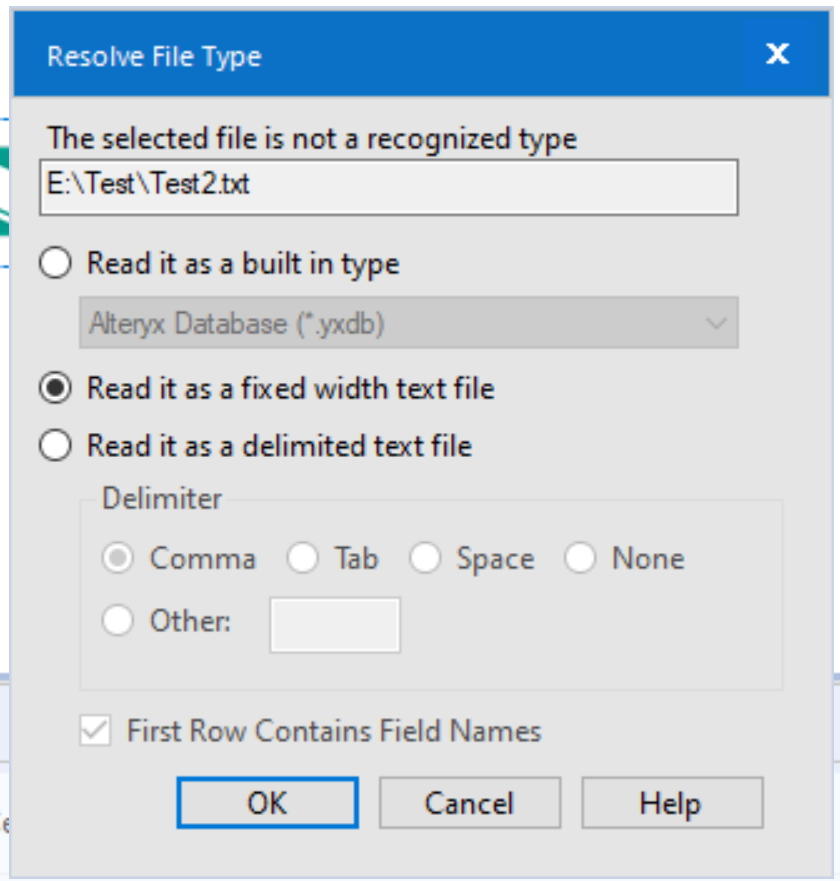 Solved: Delimited Text File Normalization - Alteryx Community