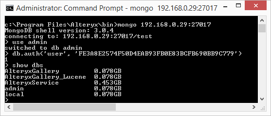 Migrating and Scaling MongoDB on Alteryx Server - Alteryx Community