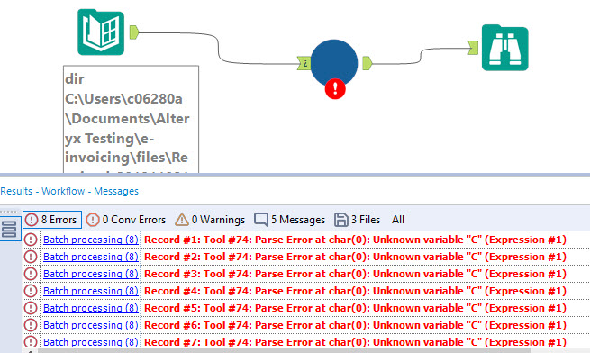 Solved: Batch processing Italian XML e-invoices - Alteryx Community