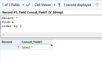 Solved: input tool for a long string (SQL query) - Alteryx Community