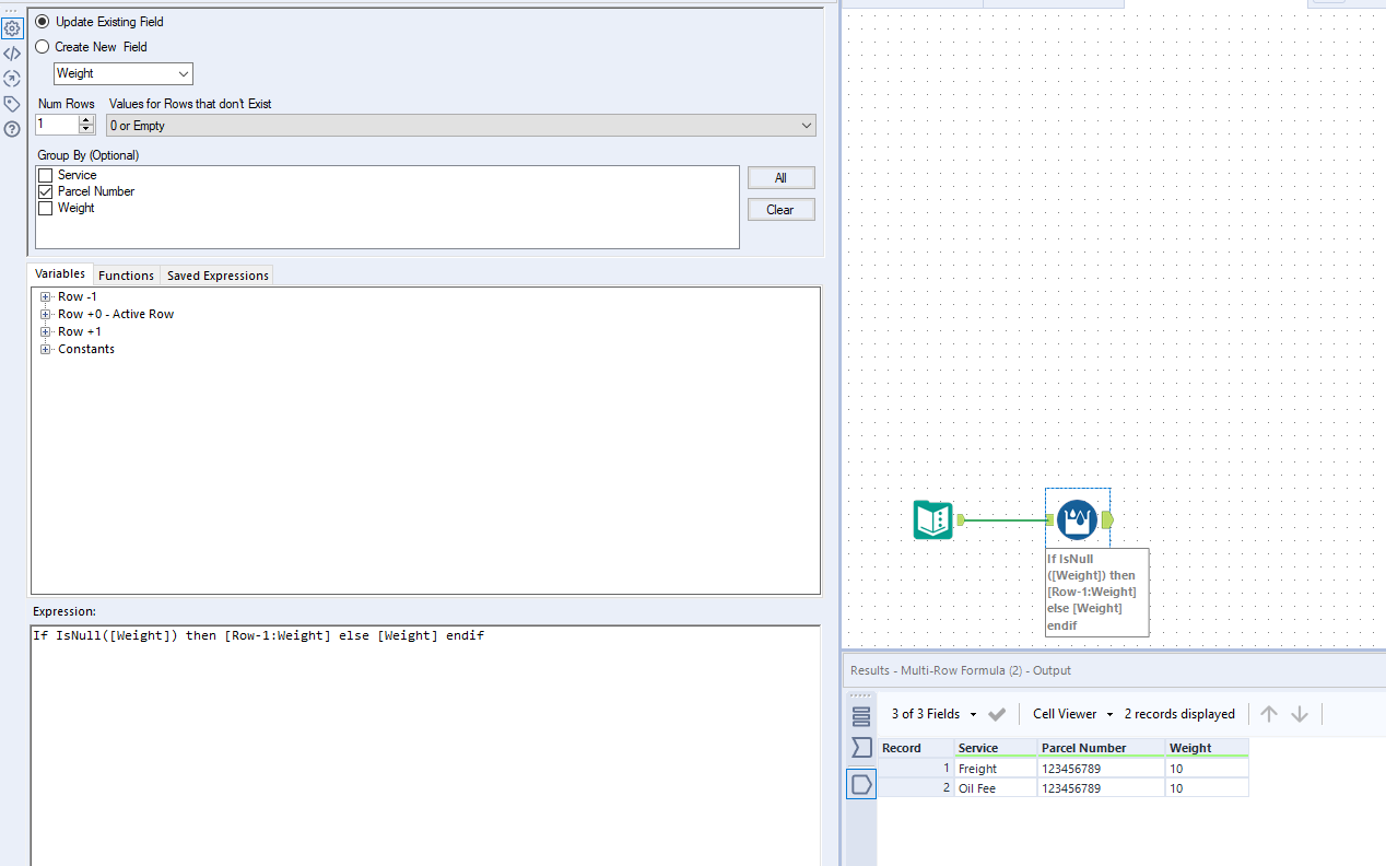 Solved Fill Cell If Null Alteryx Community 