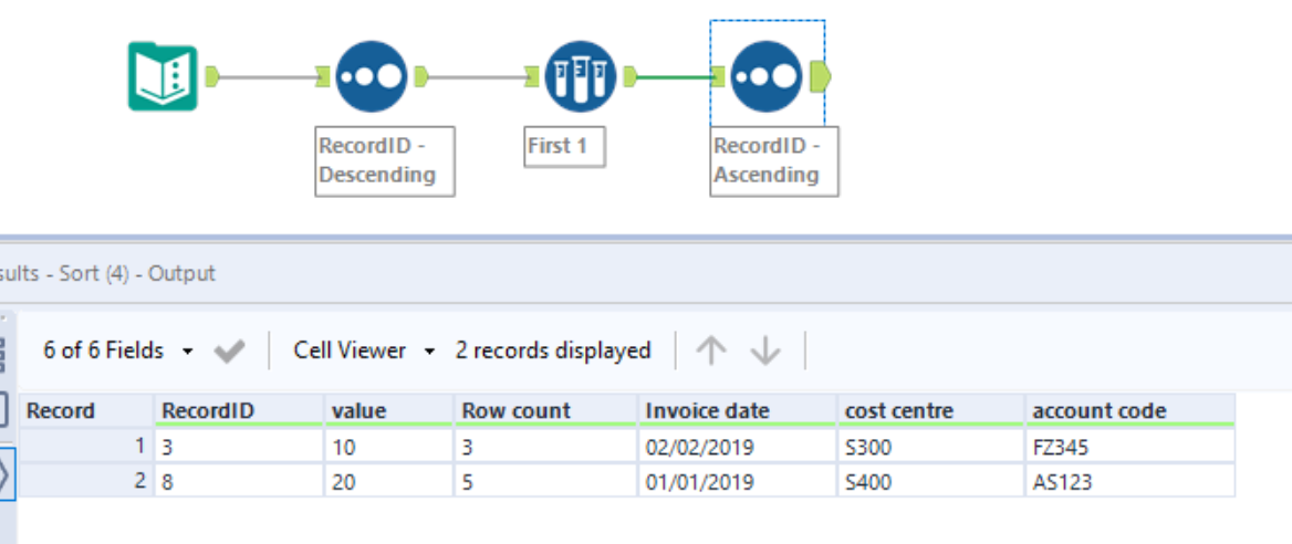 Solved: Identifying last unique row - Alteryx Community