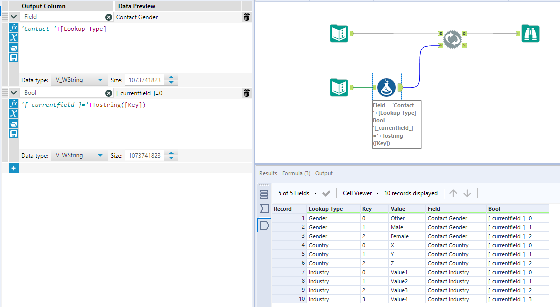 Solved Lookup Multiple Columns Of Data Alteryx Community