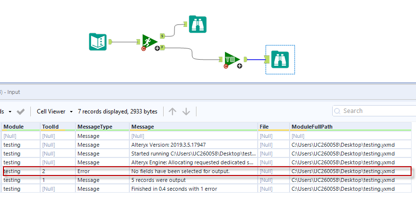 Solved: Crew Macro - Runner + Conditional Runner + Log Par... - Alteryx Community