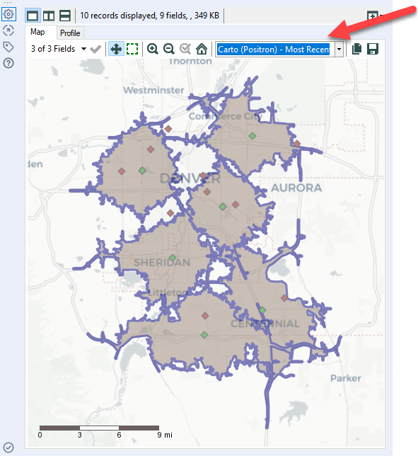 Solved: How do I add roadmap as the background of my spati... - Alteryx ...