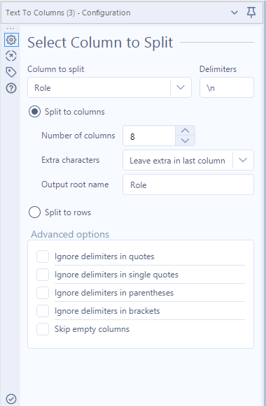 Solved: Text To Column - Help - Alteryx Community