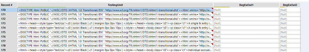 Solved: Extract Information from HTML tags via RegEx - Alteryx Community