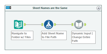 Multiple Excel files different Sheet Names - Alteryx Community