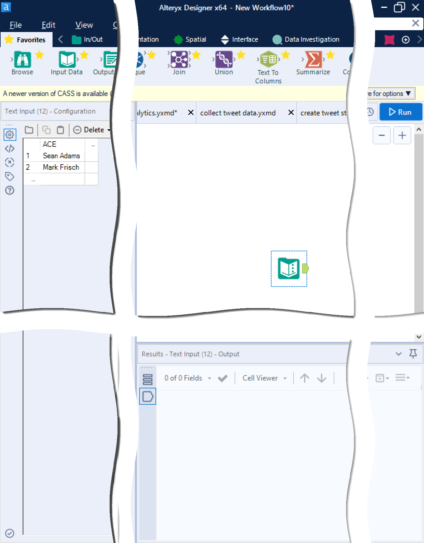 Default Anchor View - Alteryx Community