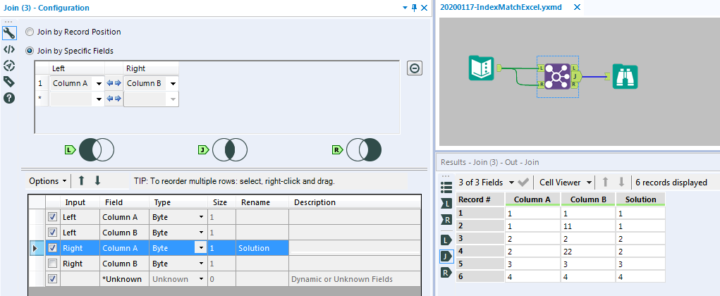 Solved: Index match / contains formula - Alteryx Community