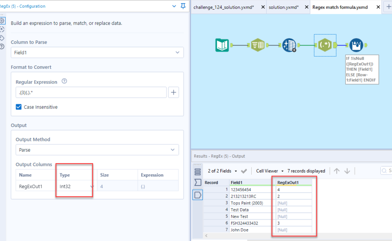 Solved: Removing Data with any letter in a certain charact... - Alteryx Community