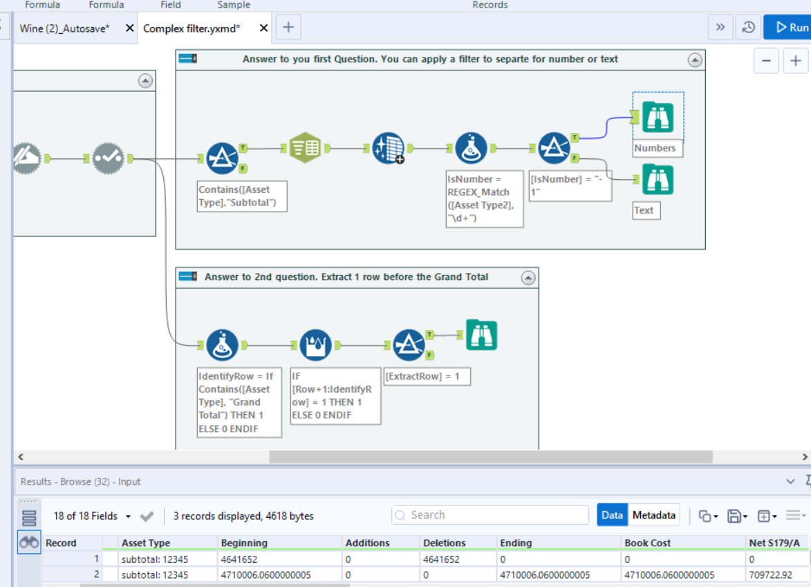 Solved: Complex filter - Alteryx Community