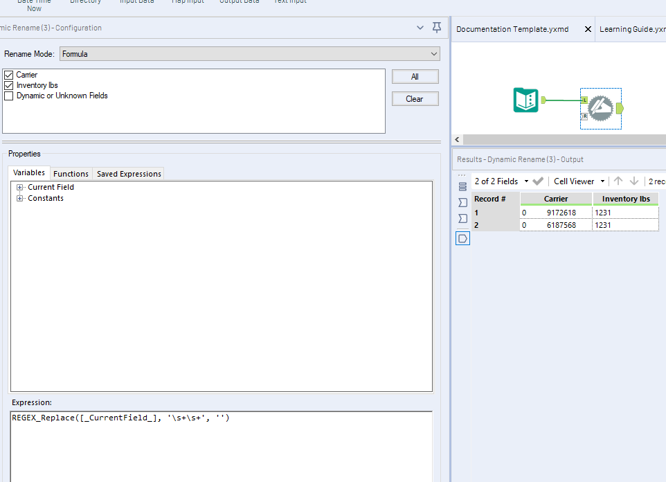 Solved: How do I combine align cells with correct Column n... - Alteryx Community