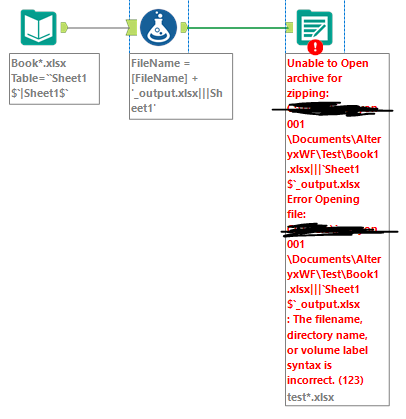 Solved: Ouput Multiple xlsx files - Alteryx Community