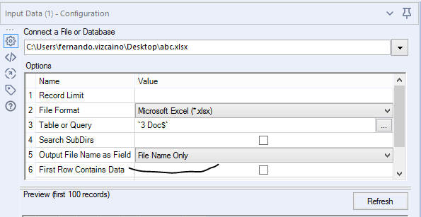 Solved: Running multiple xlsx files in one workflow - Alteryx Community
