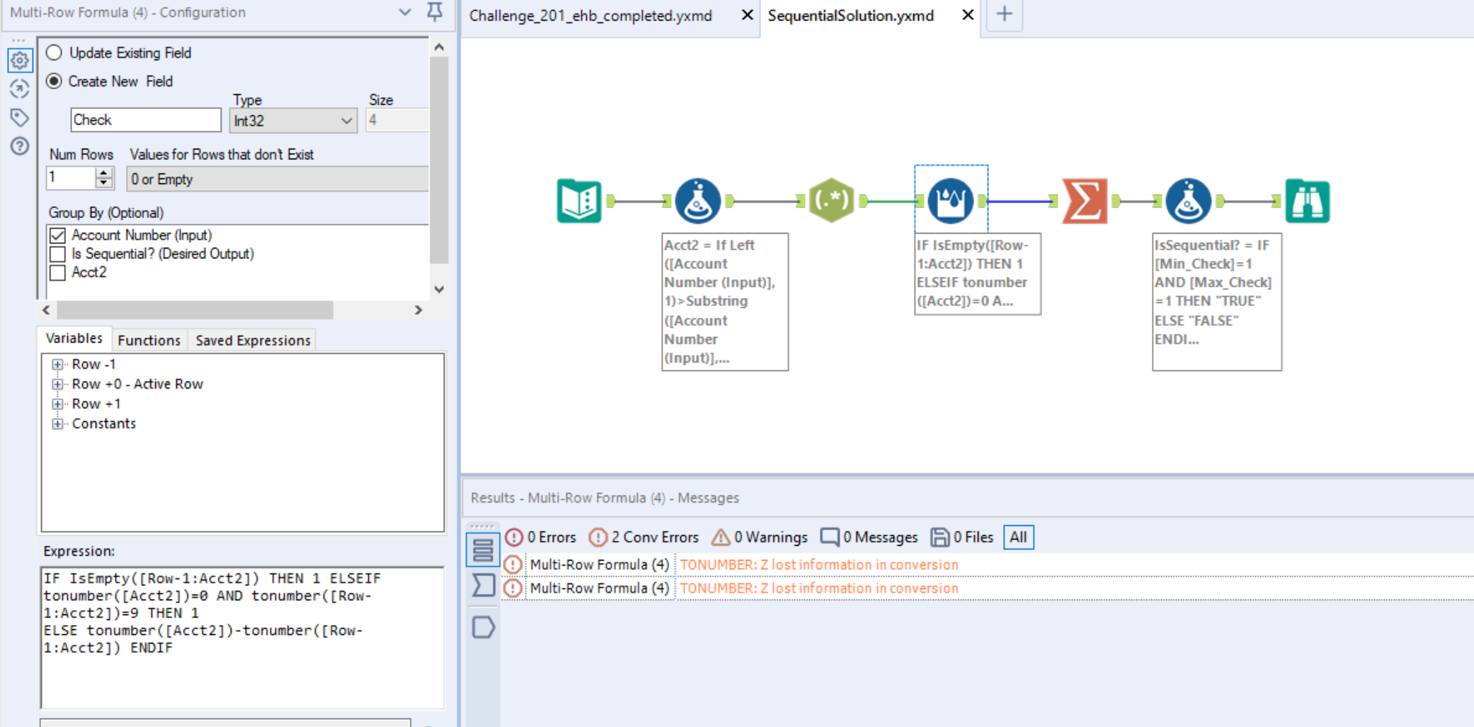 Solved: Identifying Sequential Numbers in a String - Alteryx Community