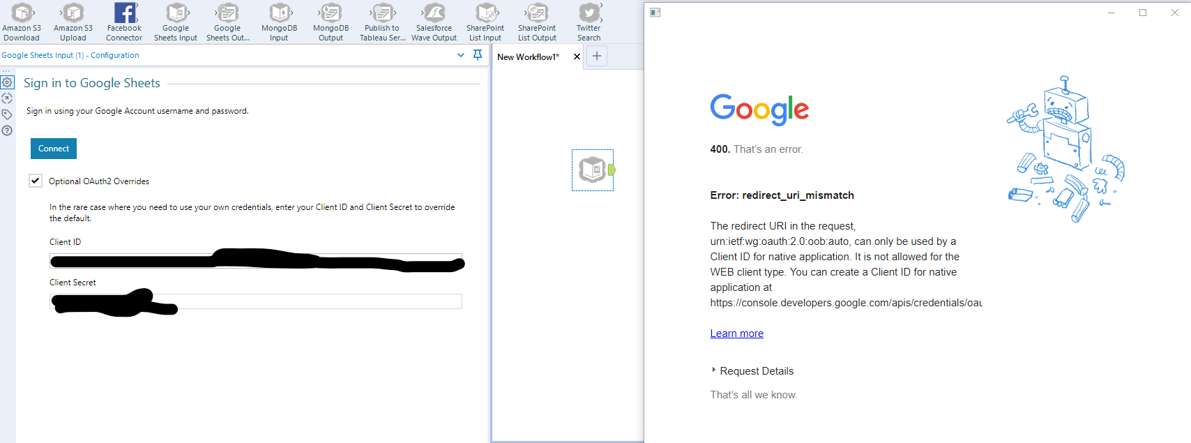 Solved: Google Drive (Sheets) API Setup - Alteryx Community