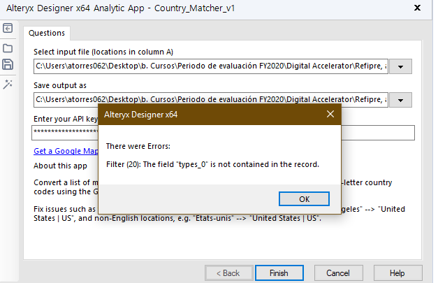 Solved: An Alteryx App to tidy up messy country names - Alteryx Community