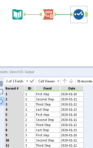 Solved: Iterate select across rows - Alteryx Community