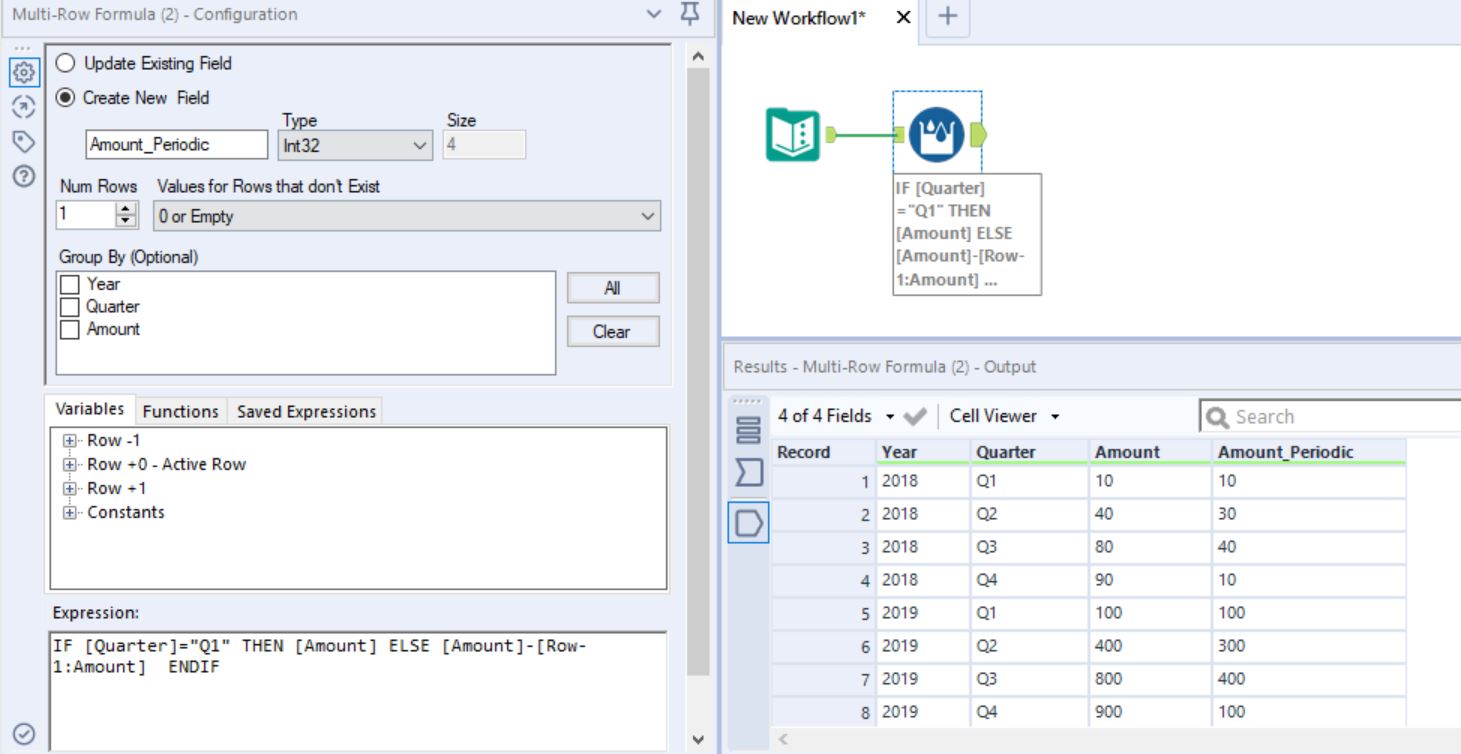 Solved: Opposite of running total - Alteryx Community