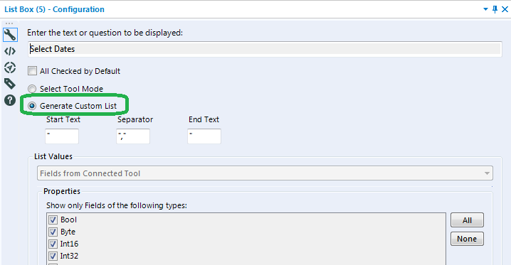 Solved: How to select multiple months based on List Box In... - Alteryx Community